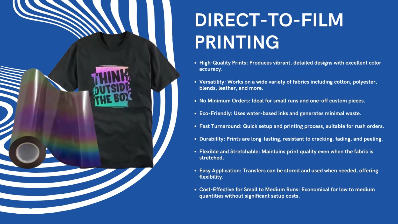 (DTF) Direct to Film vs. (DTG) Direct to Garment: Pros and Cons